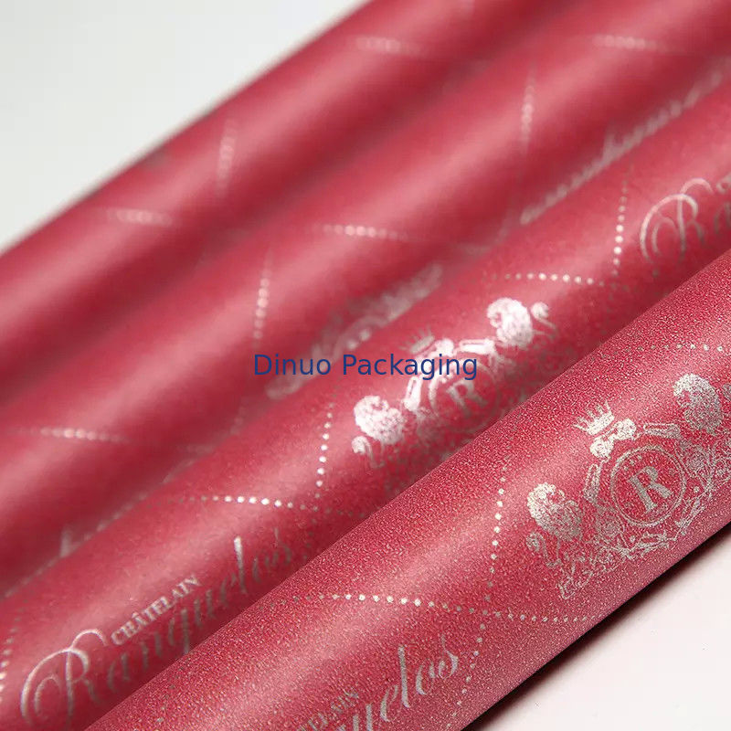 Custom Printing Red Glad Color Shoe Gift Thin 17g Wrapping Tissue Paper ...