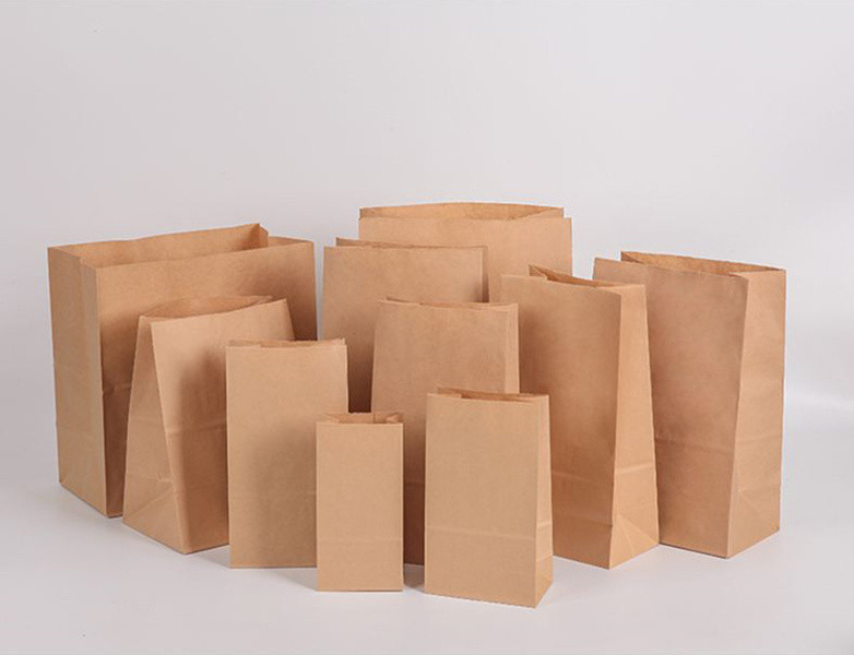 Kraft Paper Mailer Bag With Bottom Gusset / Hard Paper Side Expandable ...